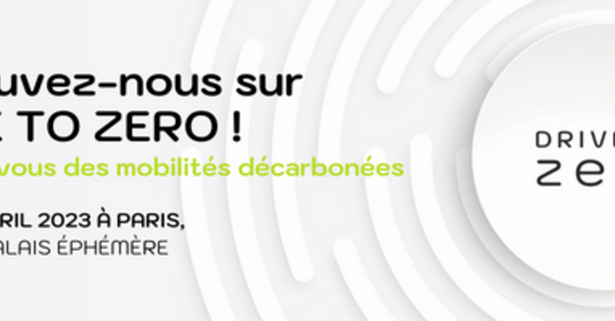 Retrouvez OPCO Mobilités au salon Drive to Zero | OPCO Mobilités
